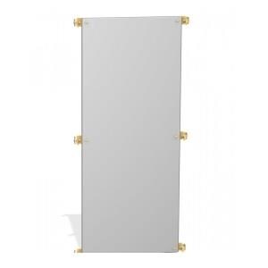 Inner Panel - Half Height - Fits Encl. 72 X 24 - Galv - 72WHWG