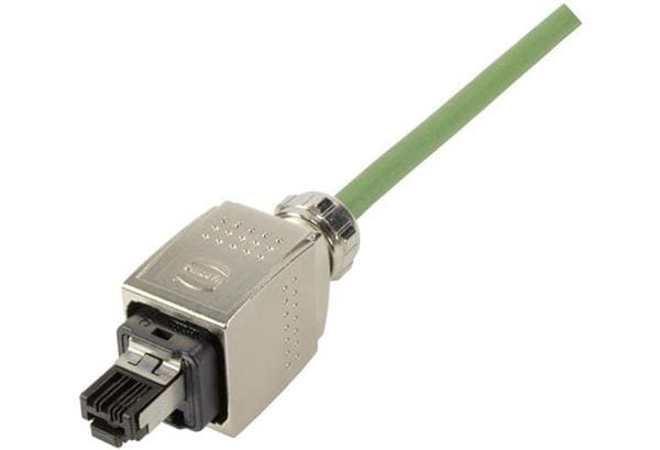 Han Pushpull L Rj45 Metal Cb - 09352210401