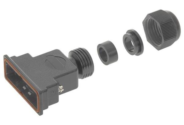 37p Hood Top Entry Black Thermoplastic - 09670370438