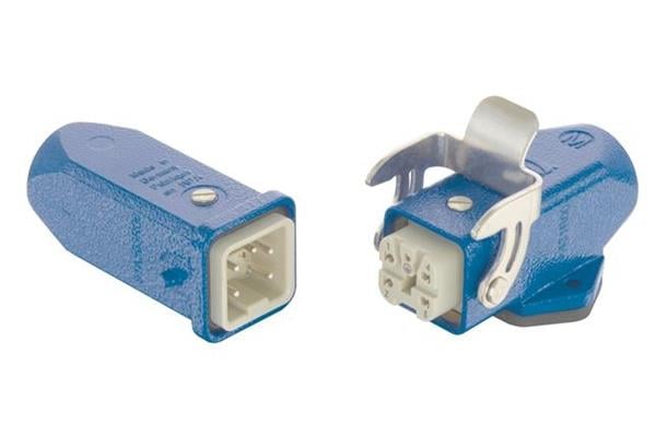 Han-kit-ex4a Quicklock - Han Ex 4a, 4pins+gnd, Straight Hood, Surface ...