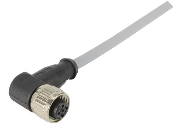 M12-a 5pin Fml Ra Single End 1.0m Pvc - 21348700585010