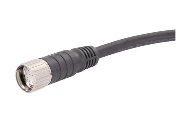 M23 12pole Straight Female Open 10m. Pvc - 21373500C71100