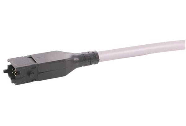 Han 1a Overmolded 12pole Lever Locking, Male To Flying Leads - Pvc 5m - 33401000703050