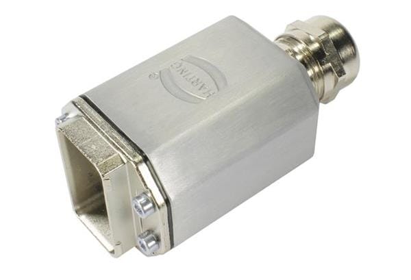 Han Pushpull Power L Cable Coupling, Aida Connector, Metal - 6104201108501