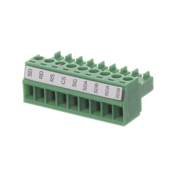 Trminal Blk For Hg2g Comm Port - HG9Z-XT09