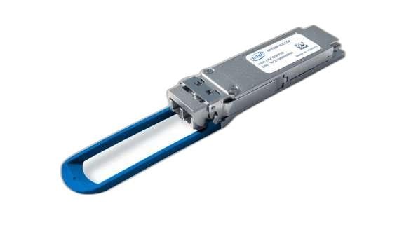 Intel Silicon Photonics 100g Lr4 Qsfp28 Optical Transceiver With 10km ...