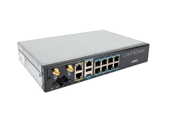 Lm80 Local Manager, 8 Serial Ports, 3 Ethernet Ports, Includes Lms - 80 ...