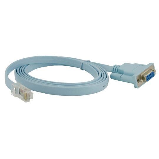 Blue Cisco Console Cable, Db9 To Rj-45, 6 Foot - CABLE-CCC-06