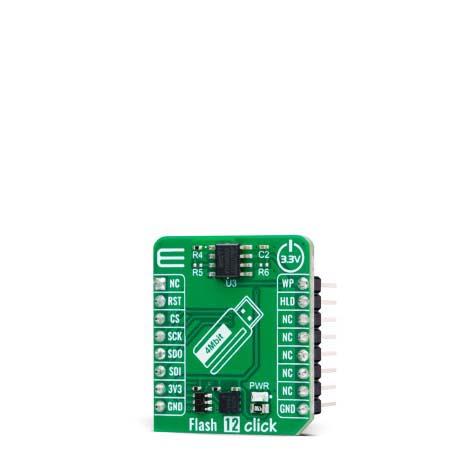 Flash 12 Click - MIKROE-6036
