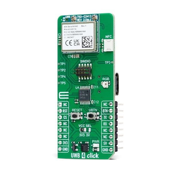 Uwb 4 Click - MIKROE-6305