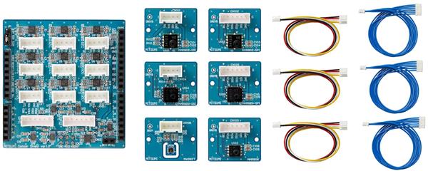 Sensor Shield Board For Arduino 5 Sensor Boards 5 Cables Sensor