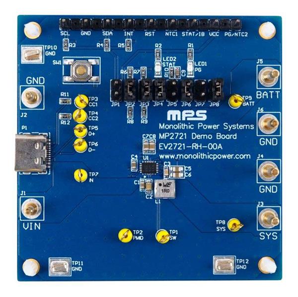 Mp2721 Evaluation Board - EV2721-RH-00A
