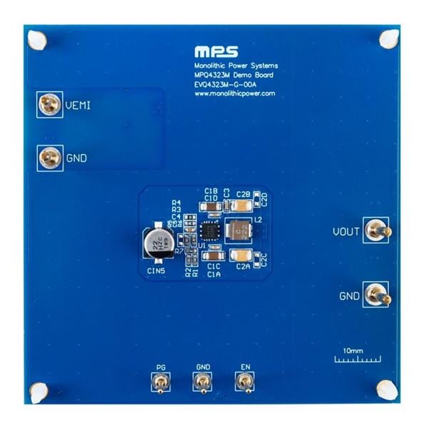 Evaluation Board For Mpq4323m - EVQ4323M-G-00A