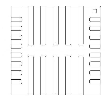 29v 3a Three-phase Power Stage With Hs & Ls Inputs. - MP6540AGU-P