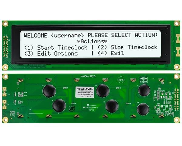 Fstn (+) Transfl 190.0 X 54.0 - NHD-0440WH-ATFH-JT#