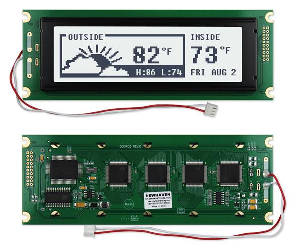240 X 64 Fstn(+) 180.0 X 65.0 - NHD-24064WG-ATFH-VZ#