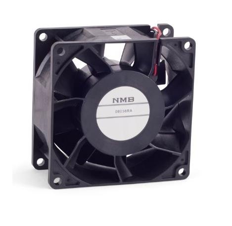 Tubeaxial Fan, 80x80x38mm, 24vdc, 91.8cfm, Flange, Ball, Wire, Ip69k ...