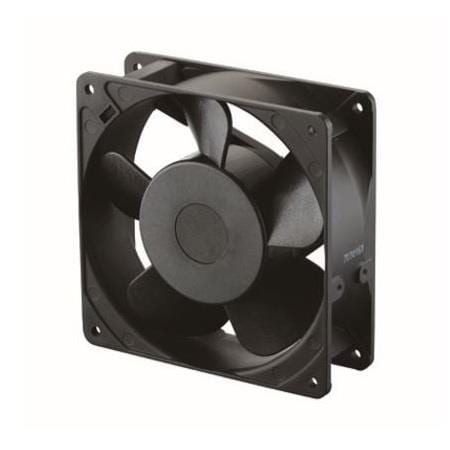 Ac Tubeaxial Fan, 119x119x38mm, 115vac, 95cfm, 15/13w, Flange Mount ...