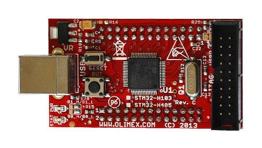 Header Board With Stm32f405rg Arm Cortex M4 1024kb Flash 168 Mhz 192kb Sram - GD32-H405