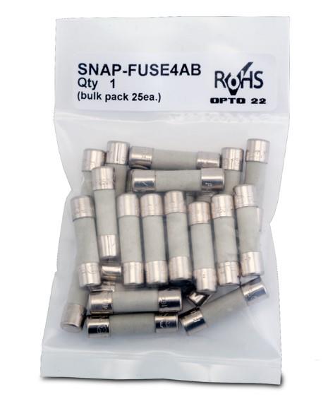 Snap 4-amp Fuse, 25 Pack - SNAP-FUSE4AB