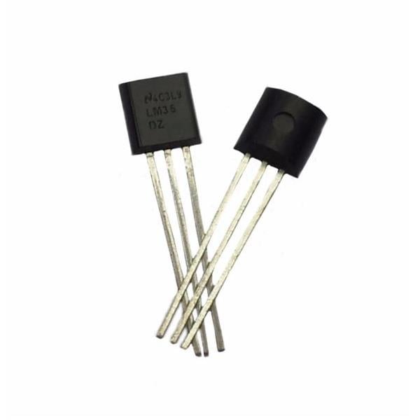 Lm35 Temperature Sensor Component - 5 Pack - CTEMP-01
