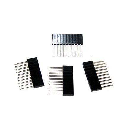 Arduino Stackable Header - 10 Pin (4 Pack) - LS-00009