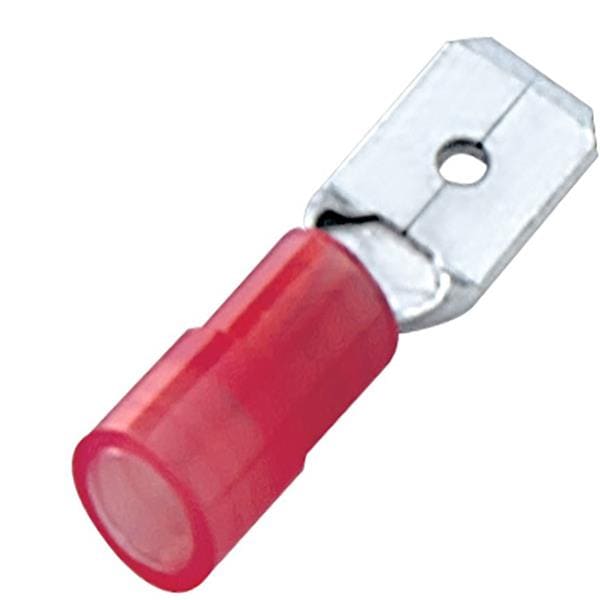 Nylon Insulated Male Disconnect 187 Series For Wire Range 22-16 (0.5 ...