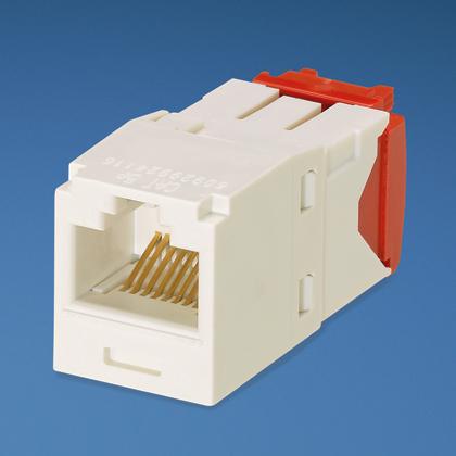 Mini-com Module, Cat 5e, Utp, 8 Pos 8 Wire, Universal, Off White, Tg ...