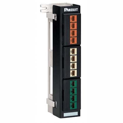 Nk Modular Patch Panel, Flat, 12 Port, Wall Mount - NKFP12W