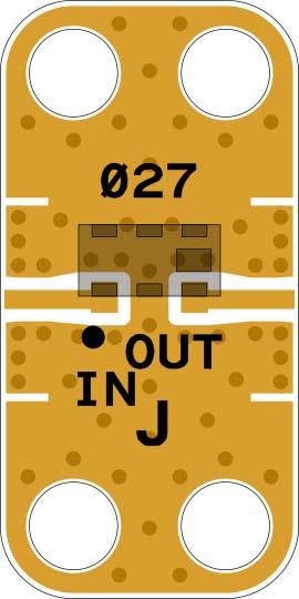 Band Pass Filter, Bfcn-2900+ [pcb: 0027] - XR-A169-0204D
