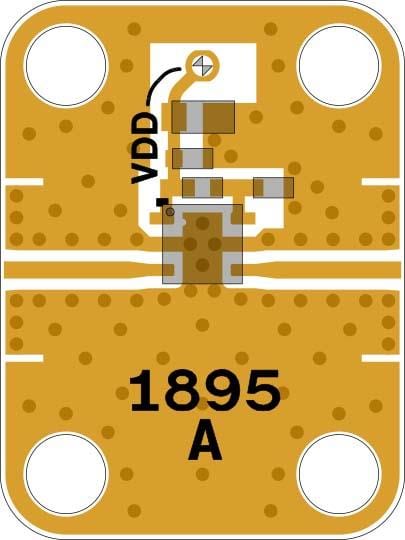 Amplifier, Hmc8412lp2fe [pcb: 1895]recommended Bias Controller: Xr-a492 ...