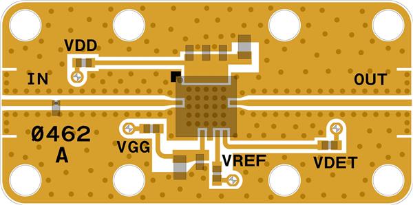Amplifier, Hmc1082lp4e [pcb: 462]recommended Bias Controller: Xr-a7p7-0804d-sp - XR-A641-0804D