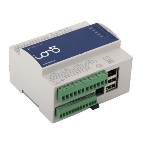 Iono Pi Max v2 Industrial Raspberry Pi PLC with Wide I/O & UPS - ICMX20X43