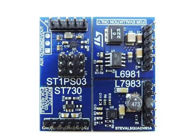 Power Management Evaluation Board Based On L6981,l7983, St1ps03, And ...