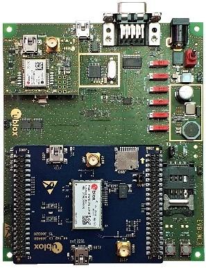 Eval Kit For Sara-r500e, Lte-m / Nb-iot With Connectivity For North America - EVK-SARA-R500E-01