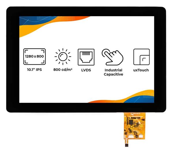 10.1", Lvds, No Frame, Ctp, Optical Bond - SM-RVT101HVLNWC00-B