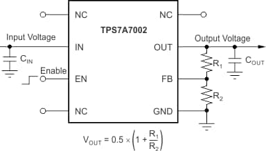TPS7A7002DDA Texas Instruments | Mouser 대한민국