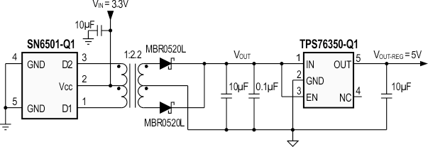 SN6501QDBVRQ1 Texas Instruments | Mouser India