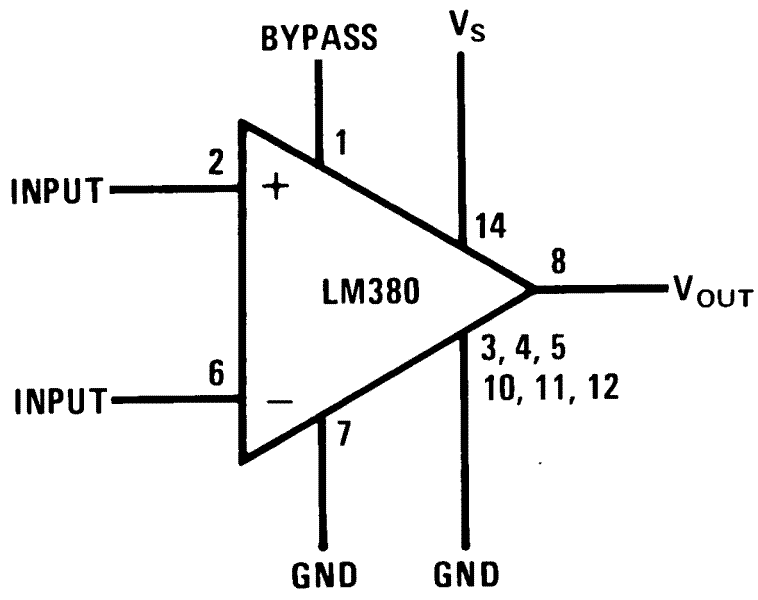 LM380N/NOPB Texas Instruments | Mouser
