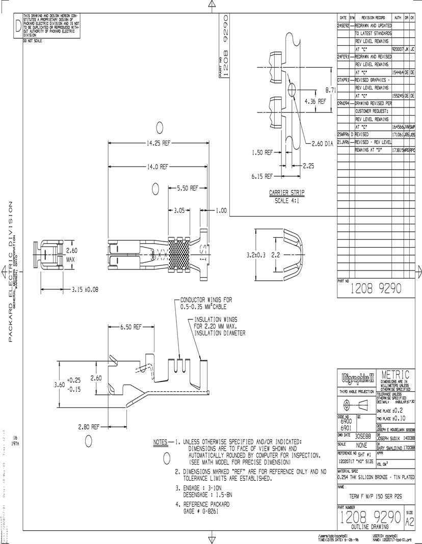 Search results for: 829-12089290 Automotive Connectors Datasheets – Mouser