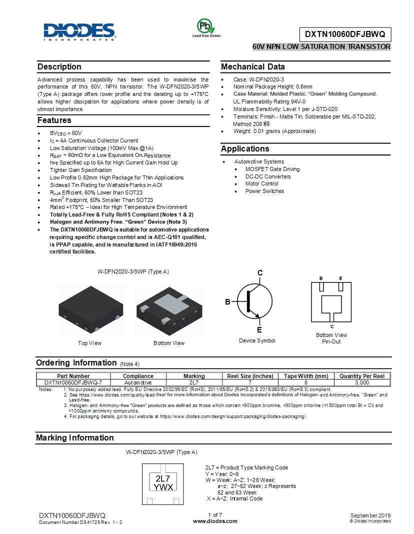 A SMD/SMT TO-252-3 PNP Bipolar Transistors BJT Datasheets, 41% OFF