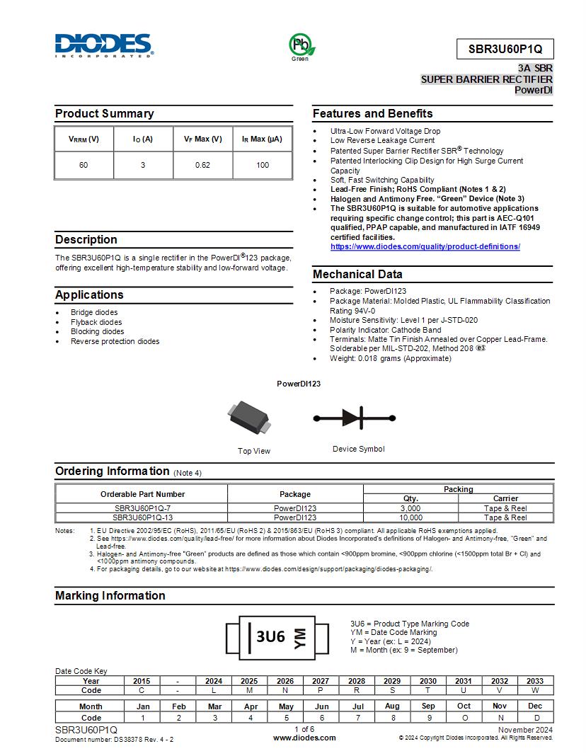 Schottky Diodes Discrete Semiconductors Datasheets – Mouser