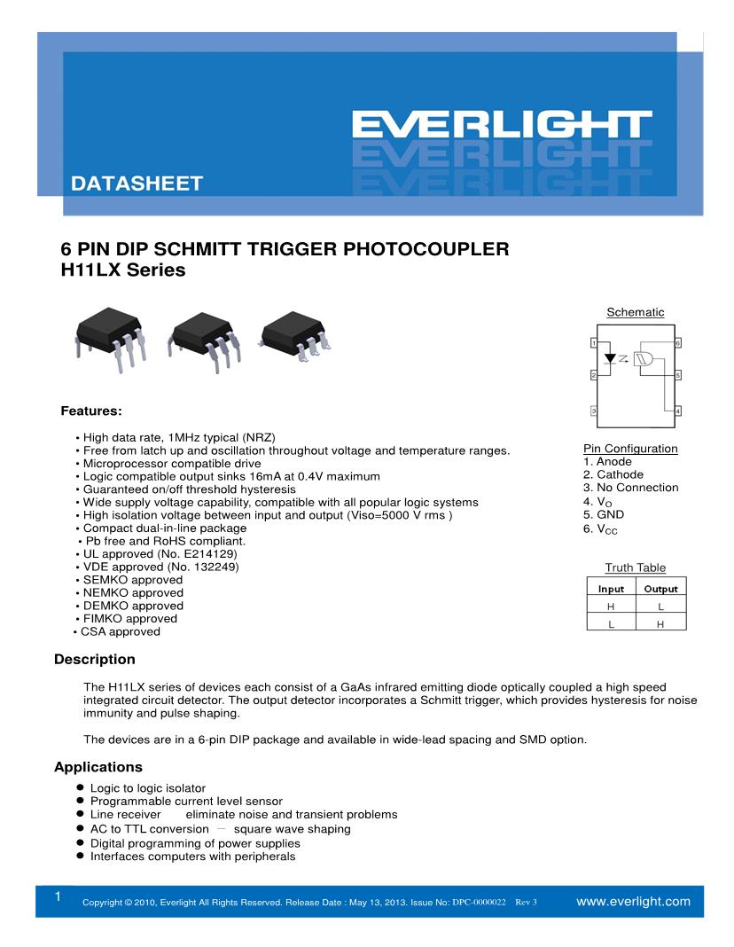 Buffer Optocouplers / Photocouplers Datasheets – Mouser