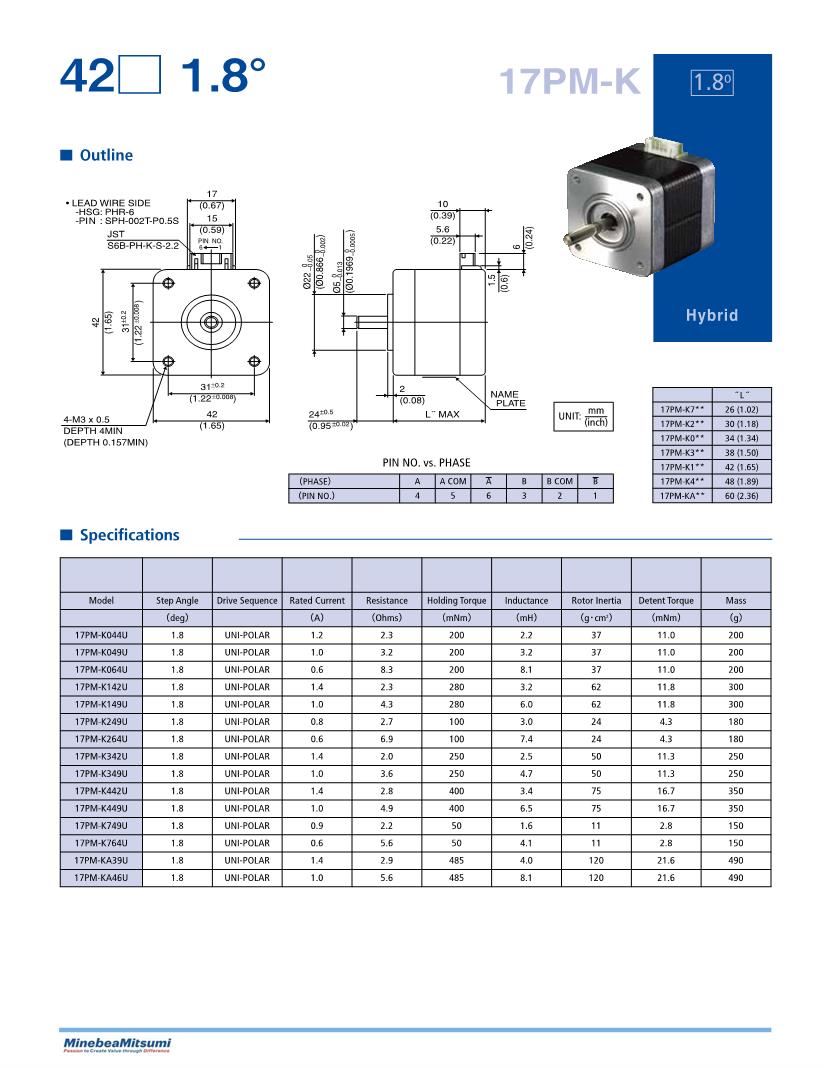 Stepper Motor Datasheet Pdf - Infoupdate.org