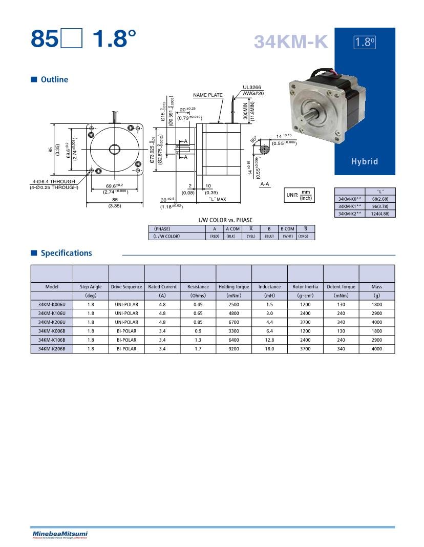 Nema 34 Stepper Motor Dimensions Pdf - Infoupdate.org