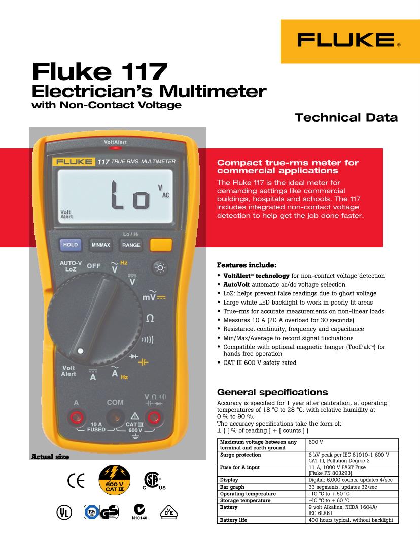 Fluke 117