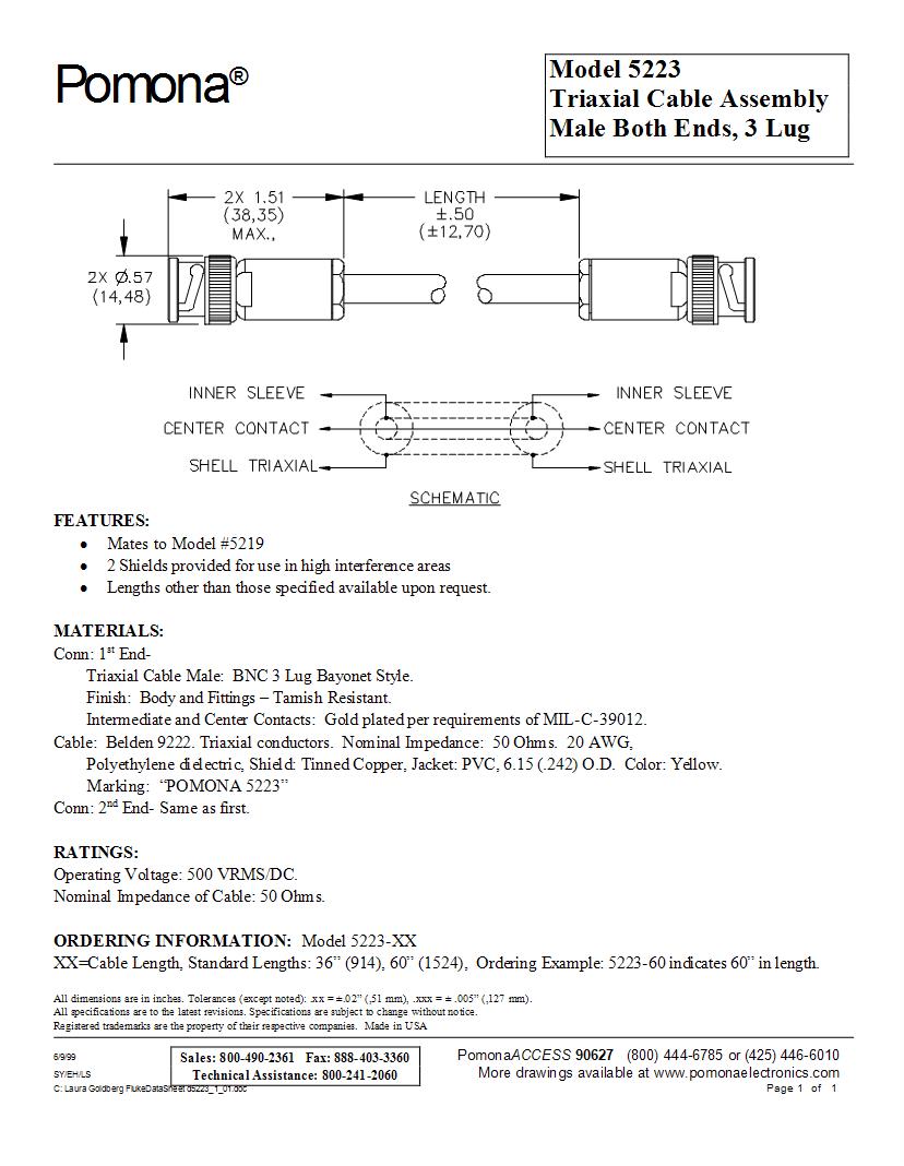 Triaxial Cable Specifications Outlet Cheap | www.escolaobompastor.com.br