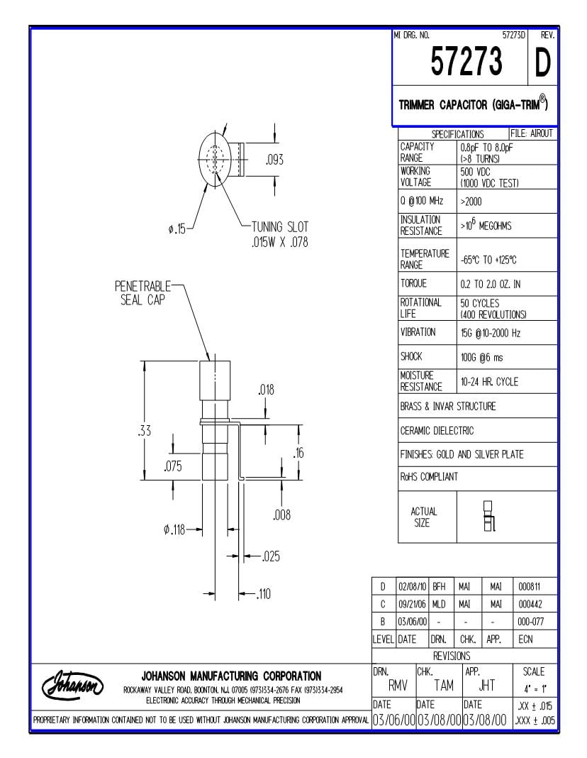 Variable Capacitor Datasheet Variable Capacitors: A Complete Guide