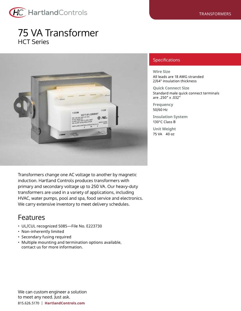 Transformer Transformers Datasheets – Mouser