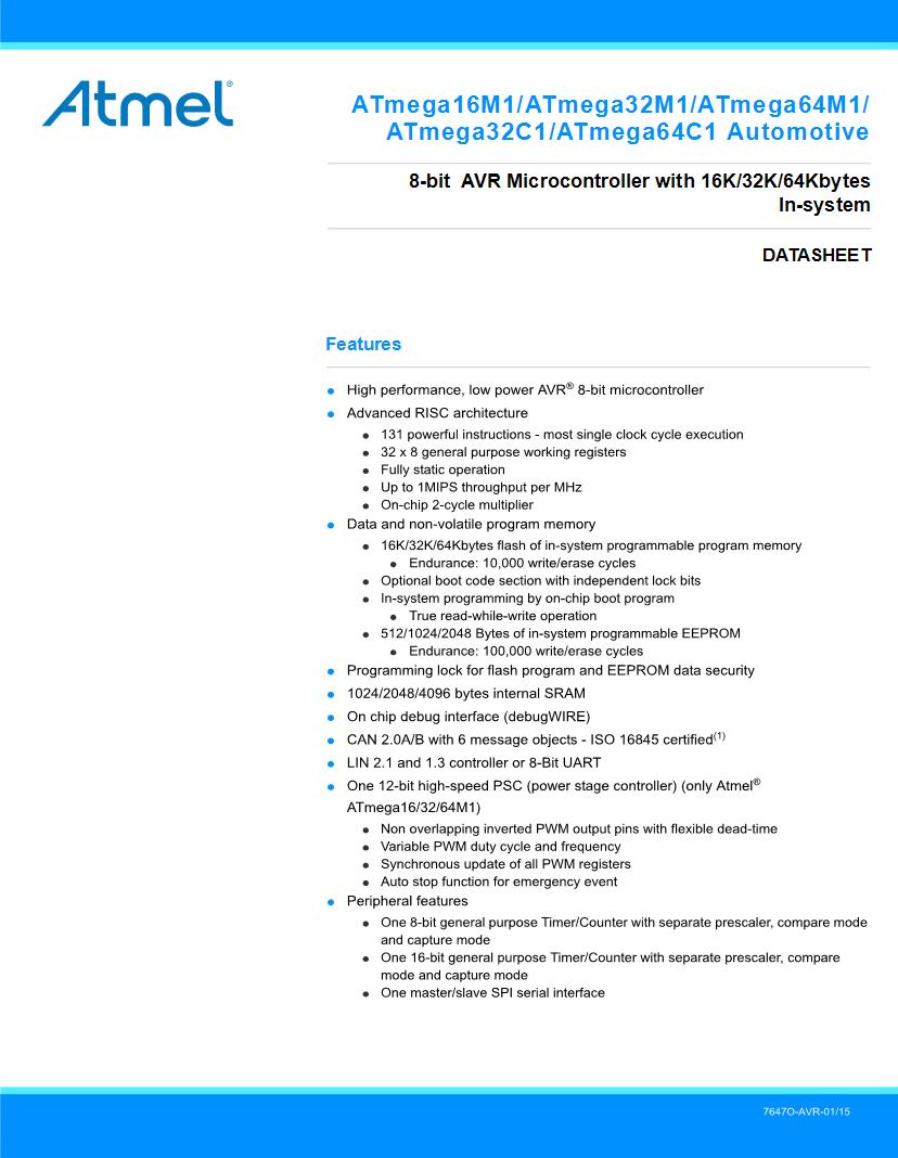 8-bit Microcontrollers - MCU Datasheets – Mouser